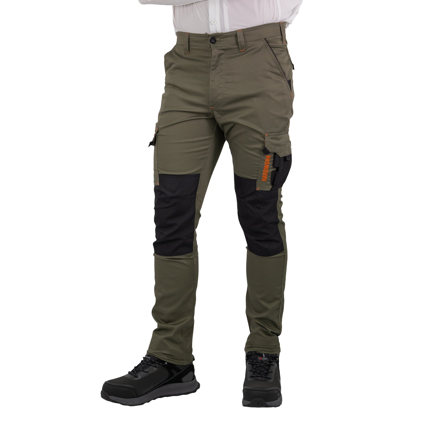 Pantalón Cargo HW Dakota Spandex Verde Oliva – Hardwork